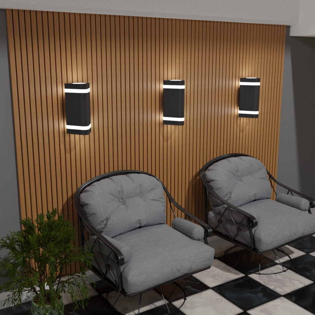 ARES OPRAWA KINKIET KT2 CZARNY LL6419 - producent oświetlenia LED